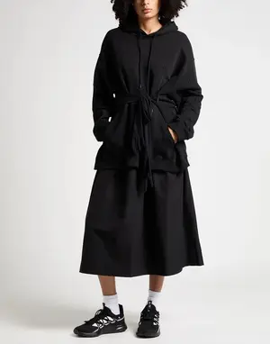 MAISON MARGIELA Solid-color Hooded Sweatshirt