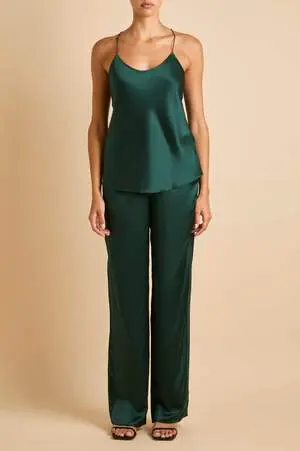 Olivia Von Halle Bronte Clover Camisole Set