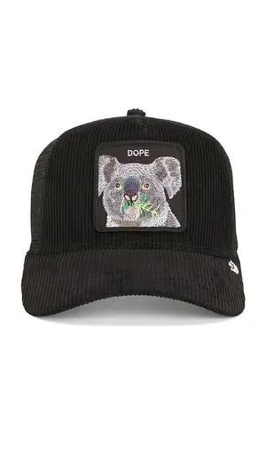GOORIN BROS Corduroy Dope Hat In Black - Void