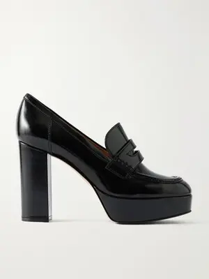 GIANVITO ROSSI Hadden 70 Patent-leather Platform Pumps