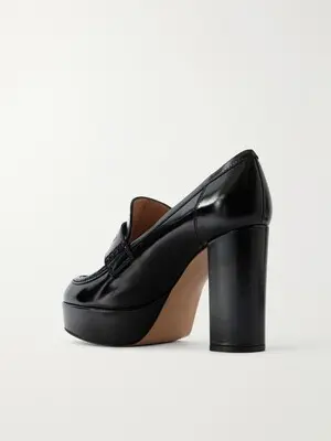 GIANVITO ROSSI Hadden 70 Patent-leather Platform Pumps