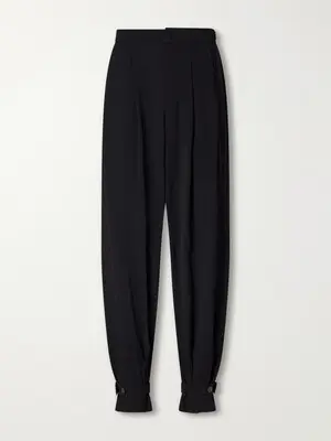 Polo Ralph Lauren Pleated Crepe Tapered Pants