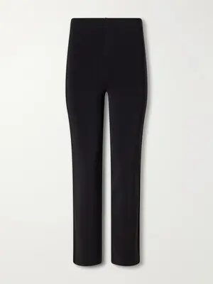 Suzie Kondi Scuba Stretch Slim-fit Pants - Black