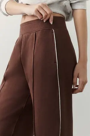 Daily Practice Serenity High Rise Wide Leg Pants - Cocoa