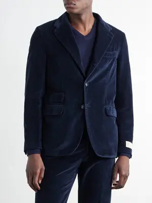 Massimo Alba Sloop Cotton-velvet Suit