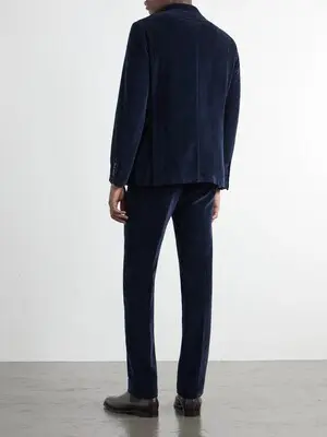 Massimo Alba Sloop Cotton-velvet Suit