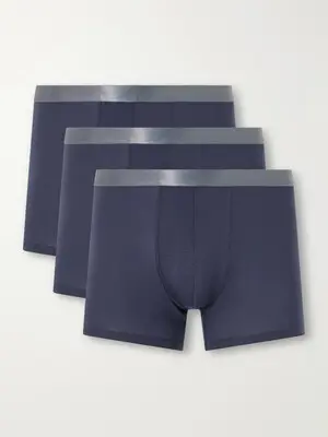 CDLP Three-pack Stretch-lyocell Jersey Boxer Briefs - Black