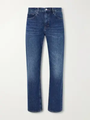 FRAME The Classic Straight-leg Jeans - Blue