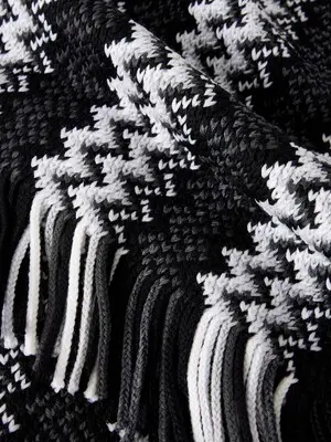 Missoni Fringed Striped Wool Scarf