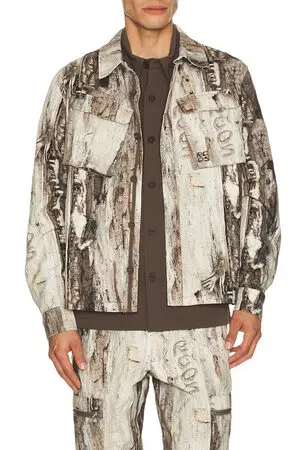 RC OUTDOOR SUPPLY Lassen Overshirt In Brown - Tree Bark