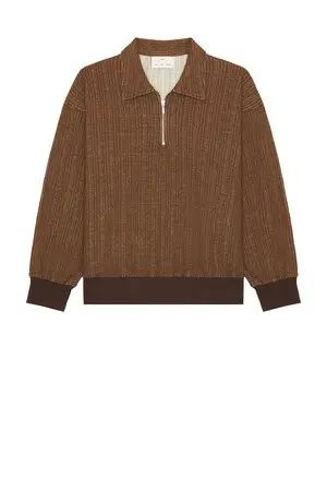 SONG FOR THE MUTE Classic Collar Zip Pullover