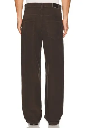 FRAME Baggy Corduroy Jean In Brown