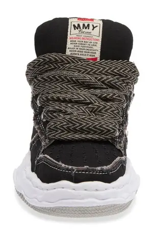 Mihara Yasuhiro Wayne Low Top Sneaker - Black