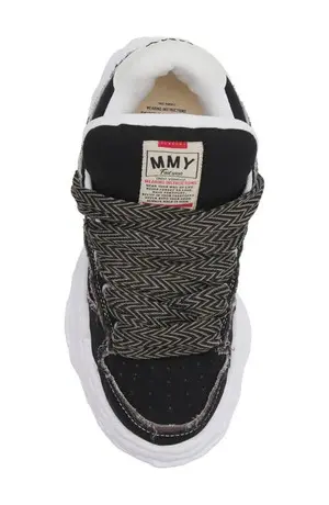 Mihara Yasuhiro Wayne Low Top Sneaker - Black