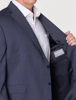 Michael Kors Big & Tall Chevron Sport Coat V2