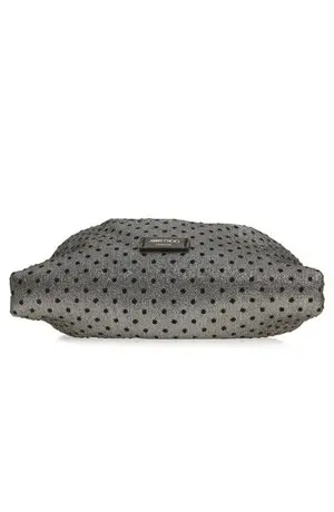 JIMMY CHOO Mini Drawstring Top-handle Bag