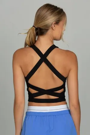 GOLD HINGE Criss Cross Back Yoga Tank