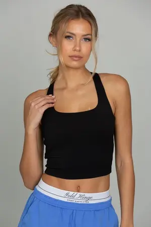 GOLD HINGE Criss Cross Back Yoga Tank