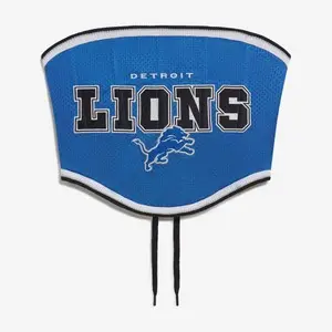OFF SEASON Detroit Lions Shiny Strapless Corset - Blue