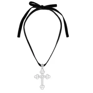 LENI JAMES The Maxi Billie Cross Choker