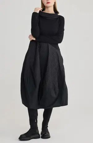 LUUKAA Colette Balloon Dress