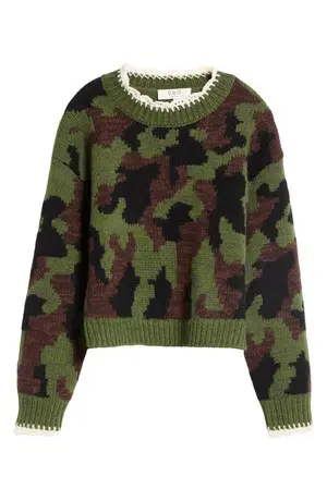 Sea Channing Wool Crewneck Sweater - Multi
