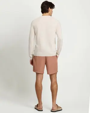 Onia 100% Cashmere Crewneck - Egret
