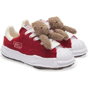 Mihara Yasuhiro X Pink House Blakey Embroide Low Top Sneaker At Nordstrom Red