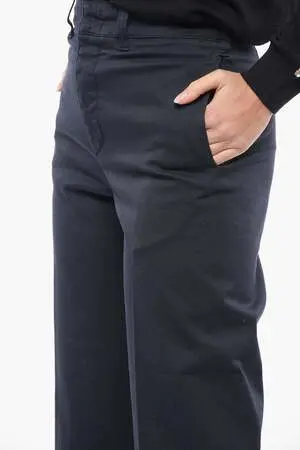 DEPARTMENT 5 Cropped Trousers With Belt Loops