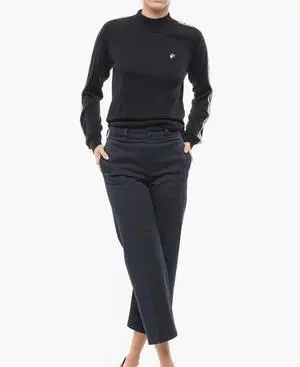 DEPARTMENT 5 Cropped Trousers With Belt Loops