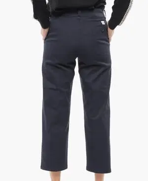 DEPARTMENT 5 Cropped Trousers With Belt Loops
