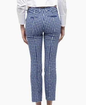 True Royal Checked-pattern Trousers