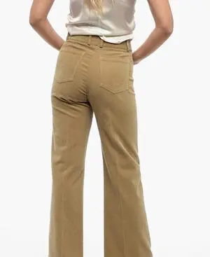 QL2 QUELLEDUE Patch-pocket Corduroy Trousers