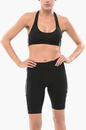 Dsquared2 Logo-tape Sport Bra - Black