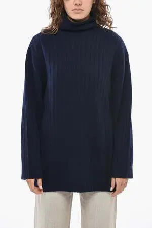 Aspesi Ribbed Turtleneck Sweater