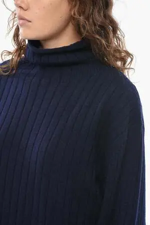 Aspesi Ribbed Turtleneck Sweater