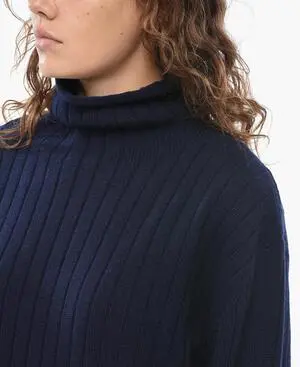 Aspesi Ribbed Turtleneck Sweater