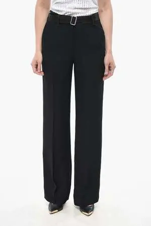 True Royal Lara Belted Pants - Black