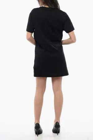 DIESEL® Logo-print Jersey T-shirt Dress