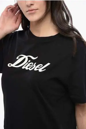 DIESEL® Logo-print Jersey T-shirt Dress