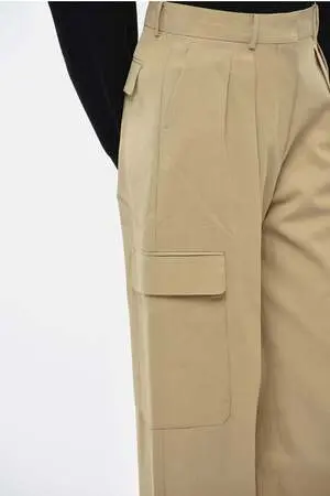 Max Mara Jacopo Double-pleated Cargo Trousers