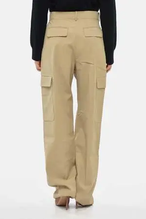 Max Mara Jacopo Double-pleated Cargo Trousers