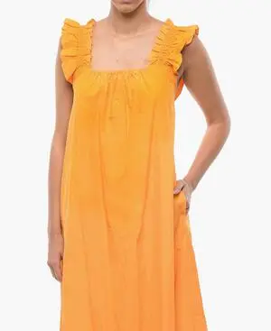 Samsøe Samsøe Gill Flared Maxi Dress