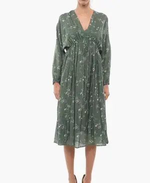 Samsøe Samsøe Gertrud Empire-style Maxi Dress