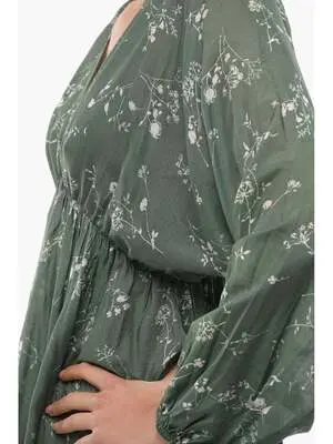 Samsøe Samsøe Gertrud Empire-style Maxi Dress