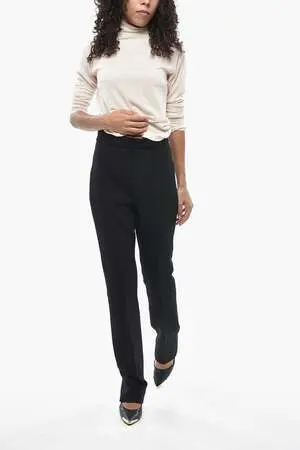 Max Mara Back-zip Trousers