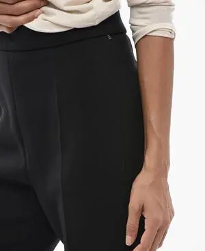 Max Mara Back-zip Trousers