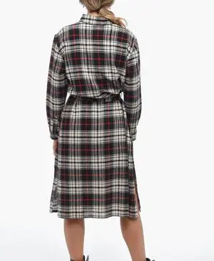 Woolrich Heritage Gauze Belted Shirt Dress
