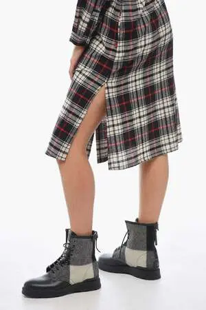 Woolrich Heritage Gauze Belted Shirt Dress