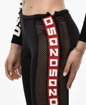 Dsquared2 Logo Band Biker Shorts